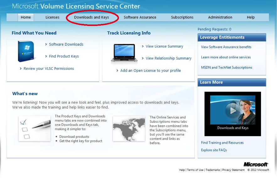 How to download and install your Microsoft donation from the Volume ...